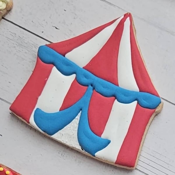 Circus Tent Cookie Cutter - Etsy