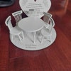 Wedding Memorial Set, Loved Ones in Heaven, WHITE, Wedding Memory Table ...