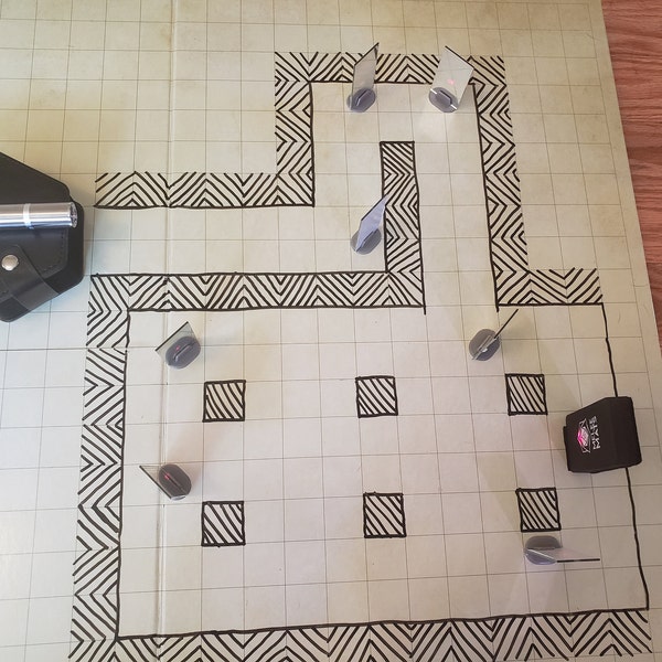 Dungeons and Dragons Dnd Starter Set - 23"x27" Double-sided Dry Erase ...