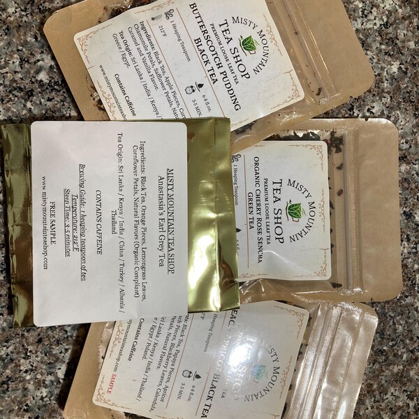 Bamboo Blueberry Lemon White Tea / Collagen / Aging / Tea Gift ...