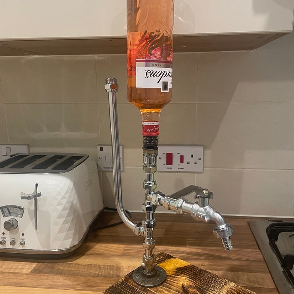 The Optix Copper Drinks Dispenser Single. Mancave Summer Bar Gift Idea ...