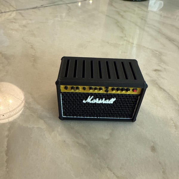 Marshall Guitar Amp 9 Pick Holder Plectrum Display Gift for Musicians ...