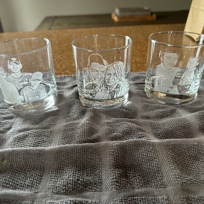 Custom Retirement Whiskey Glass Engraved Personalized Retired Rock ...