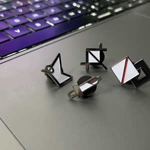 The section Line CAD Symbol Enamel Pin Architecture Vector Novelty ...