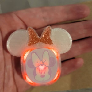 FLEXIBLE Magicband Plus Puck Holder for Smart Watch Band Ear - Etsy