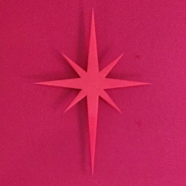 Mid Century Modern Atomic Starburst (individual) | 1/8" Thick (3mm ...