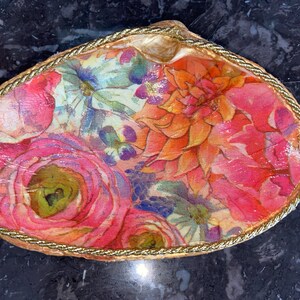 Blue Abalone Shell Table Runner. Abalone Shells Garland. Different Size ...