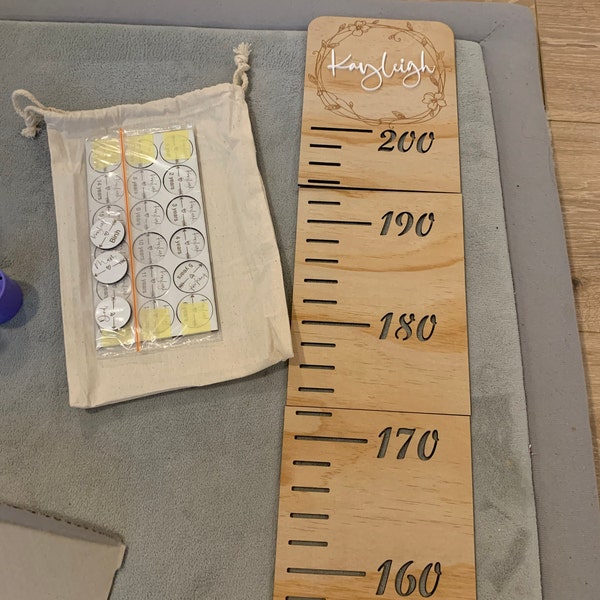 Height Chart Markers, Arrow Markers, Growth Chart Add-on, Age Height ...