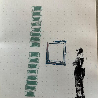 Set of 2 Hands Pointing RUBBER STAMP, Hand Stamps, Finger Stamps ...