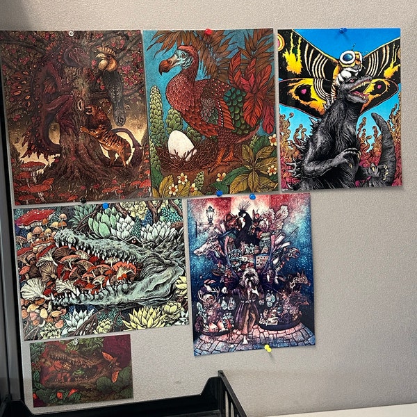 Rose Hen 8x10" Print - Etsy