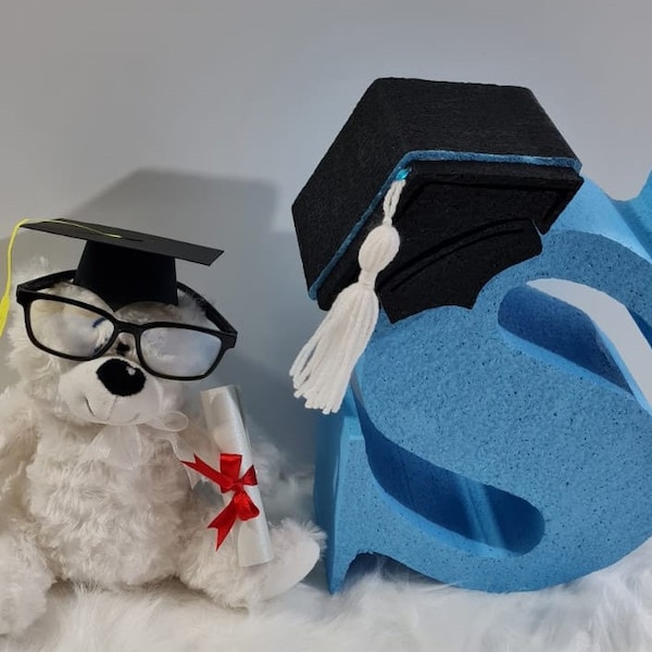 3D Paper Graduation Hat SVG File Cut File for Cricut Cupcake Topper ...