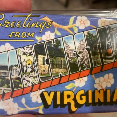 Michigan Map Fridge Magnet - Etsy