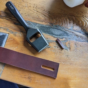 Solid Brass Solder Iron Tip Burn Edge Decorate Leather Slicker | Etsy