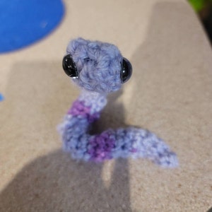 Crochet PATTERN Snake Keychain, No Sew, Amigurumi Tutorial PDF in ...