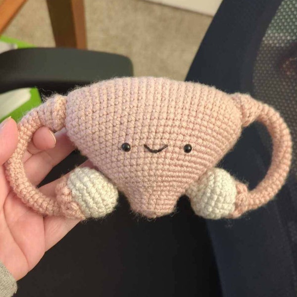 Anatomical Uterus Crochet Pattern! PATTERN ONLY Instant DOWNLOAD ...