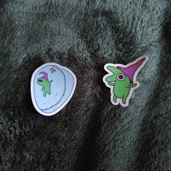 Glep Sleeping Vinyl Sticker - Etsy