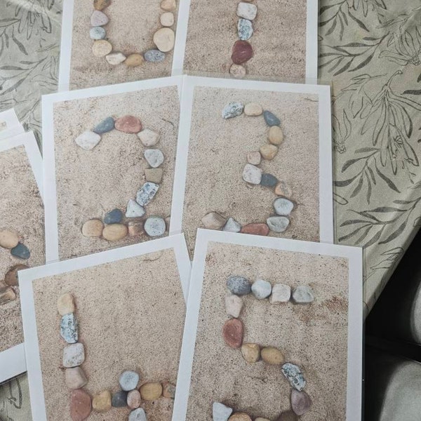 Nature Shape Photo Cards Printable Digital Download Natural Early Years ...