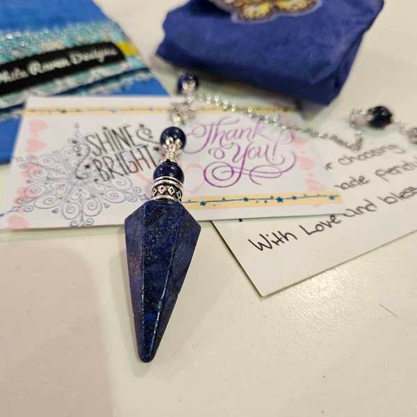 Luna Moth Pendulum Divination Tool, Opalite Crystal Pendulum, Scrying ...