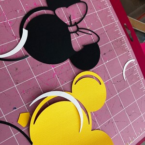 Checkered Mouse, Mickey Minnie Mouse, Movie, Retro, Ears Head, Svg Png ...
