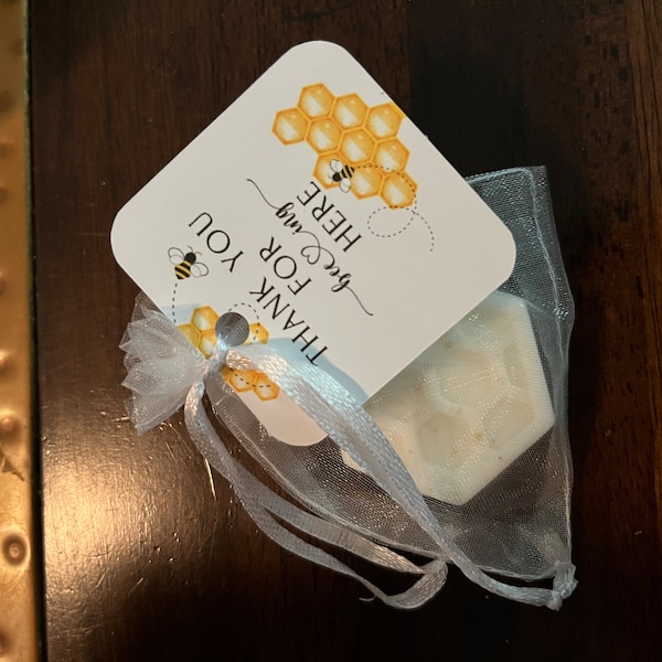 Set of 10 Bee & Honeycomb Honey Oatmeal Soap, Handmade Soap for Mommy ...