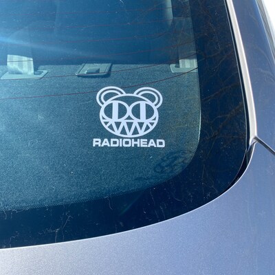 Radiohead Vinyl Decal - Etsy