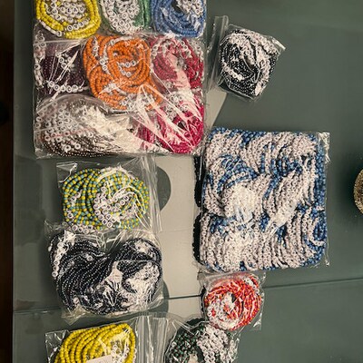 25-50-100-200-1000 Beaded Bracelets/friendship Bracelets/custom Name ...