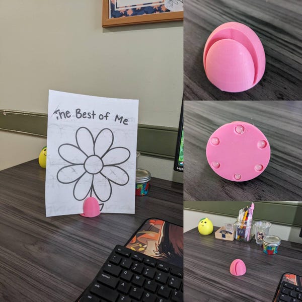 Seitenhalter für Dokumente und Blätter | Einfacher Reader Stand für ...