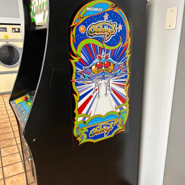 Galaga Side Art Arcade Cabinet Graphics Decals Stickers Set - Etsy