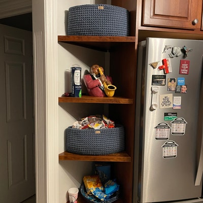 Cotton Baskets With Dividers Eye Glass Holder Remote Control - Etsy