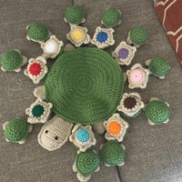 The ORIGINAL Turtle Memory Game PATTERN English Pdf ORIGINAL Stitched ...