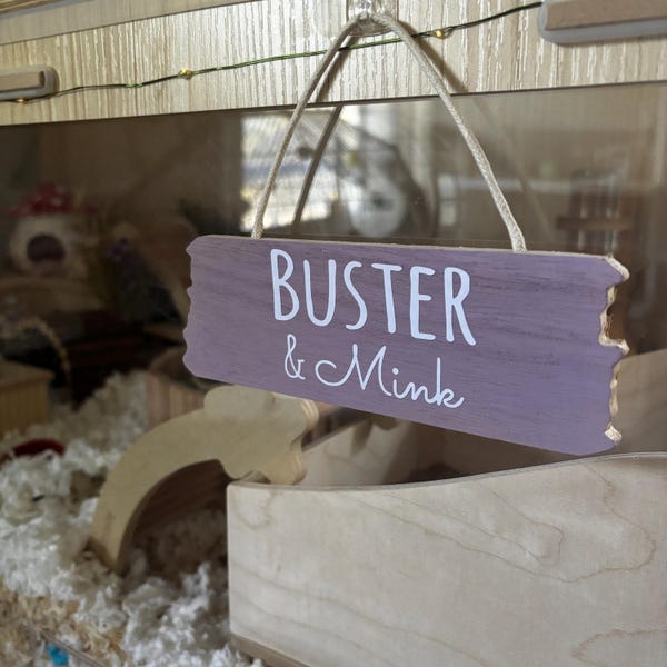 Mini Sign, Small Rustic Wood Sign, Personalized Wood Sign, Small ...