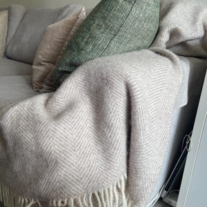 Green and Beige Basketweave Woven Pillow Cover,natural Linen Textured ...