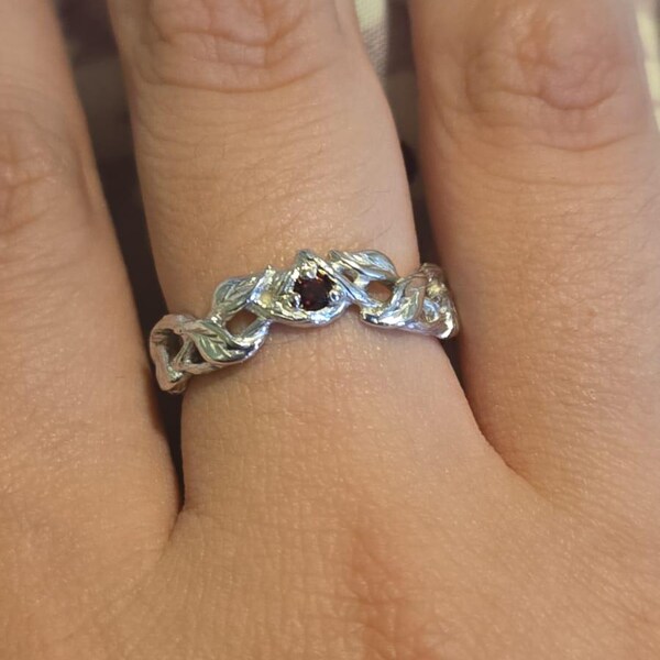 Woodland Promise Ring, Enchanted Forest Engagement, Nature Inspired ...