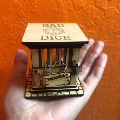 Bad Dice Personalized Square Dice Jail - Etsy