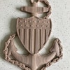 Coast Guard Cutterman Insignia 3D Stl File for CNC Router - Etsy