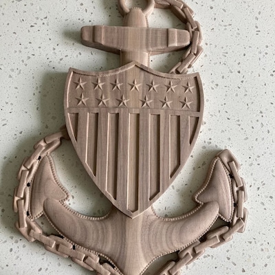 Navy Enlisted Aviation Warfare Specialist EAWS Insignia 3D Stl File for ...