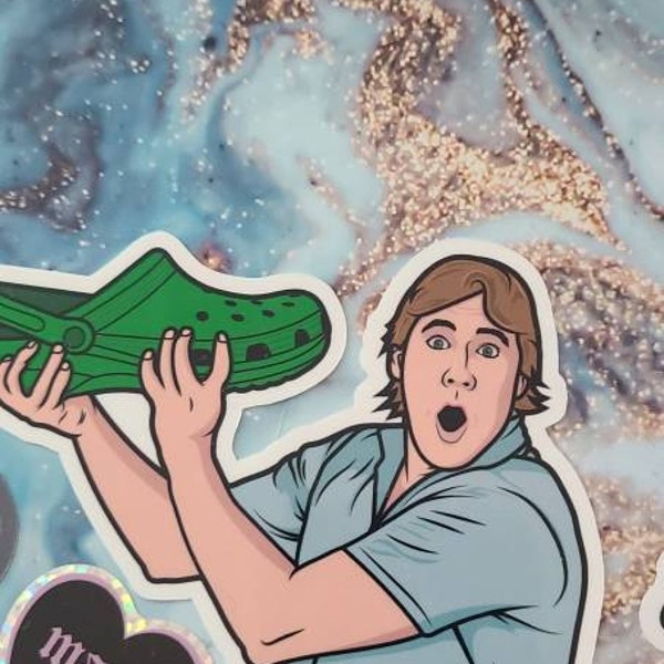 Crikey! Waterproof Vinyl Sticker Croc Lover Decal - Etsy