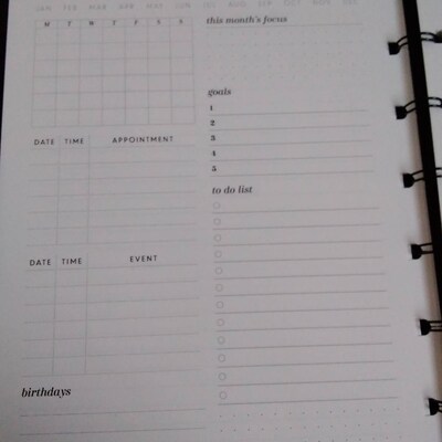 Lesson Planner, Teacher Planner Printable, School Planner, Homeschool ...