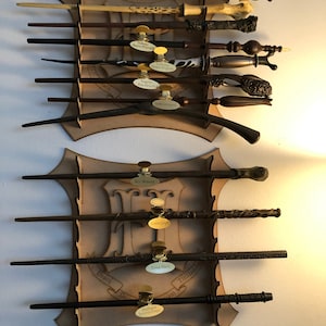 Wand Stand Kit Wall Hanging wands Not Included, Wand Holder, Wand ...