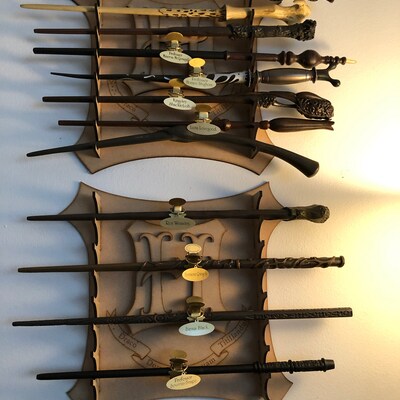Wand Stand Kit Wall Hanging wands Not Included, Wand Holder, Wand ...