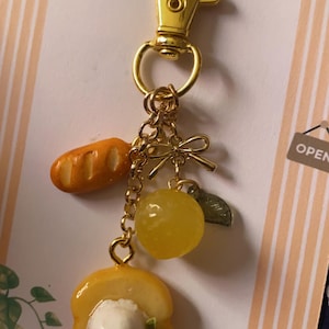 Soufflé Pancake Charm, Polymer Clay Charm, Food Lover, Gift, Charm ...