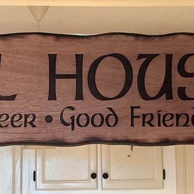 Dungeons and Dragons Wall Sign Personalized Dnd Tavern Sign Roll for ...