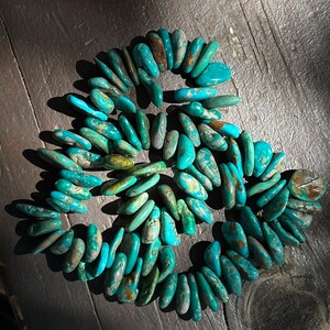 Rare Aaa Arizona Wild Horse Huge Graduated 12-20mm Rondelle Beads, 18 ...