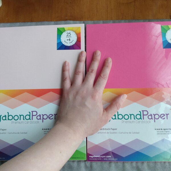 Premium Square Cardstock Paper (pack of 25 Squares) - Choose Size and ...