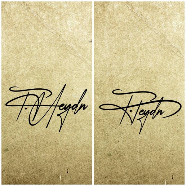 Custom Business Signature, Custom Designed Signature Design, Custom ...