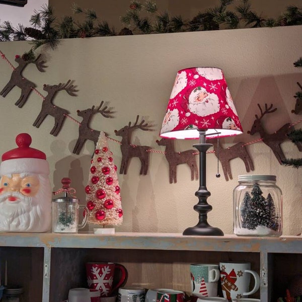 Red and White Buffalo Check Lamp Shade. Checkered. Red and White. Shade ...