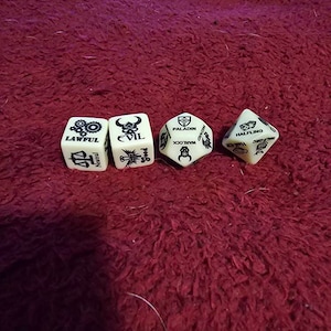 RPG Critical Hit and Fumble Dice Tabletop Gaming Game Roll Random ...