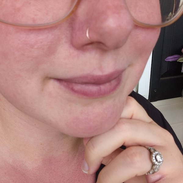 Solid Copper Nose Ring, Earring, Cartilage Endless Hoop; Genuine, Pure ...