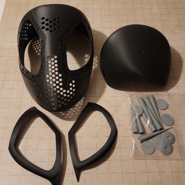 Ultimate Spider-man Faceshell/lense 3d Print STL File - Etsy