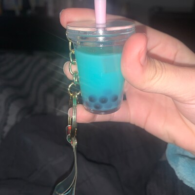 Liquid Boba Keychain Bubble Tea Keychain Boba Tea Keychain - Etsy
